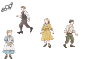 children mobs brush (48h free) - CLIP STUDIO ASSETS