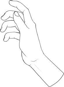 Reach out hand set 1 - CLIP STUDIO ASSETS