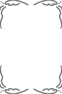 Moon Spirit border effect frame 1 - CLIP STUDIO ASSETS