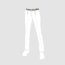 Men's Slacks Standing Wrinkle Reference 3D Model - CLIP STUDIO ASSETS
