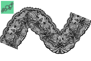 허벅지 레이스 패턴 - CLIP STUDIO ASSETS